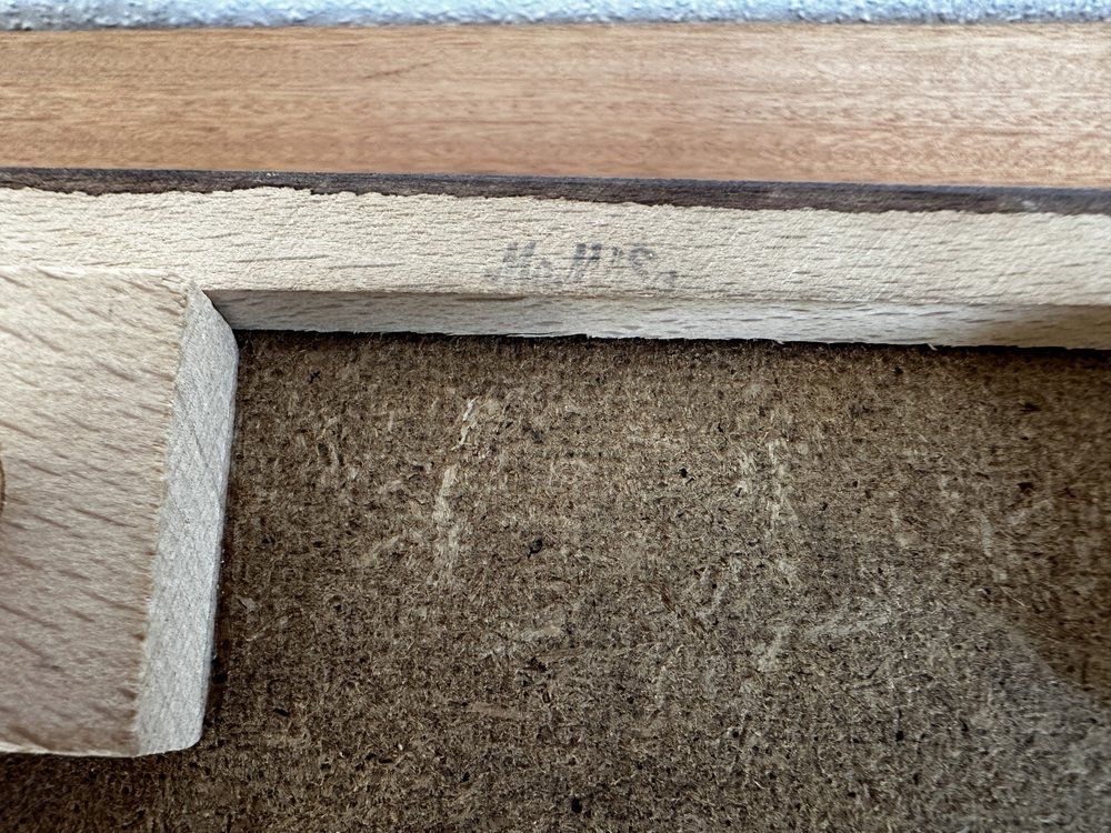 Filigree Wooden Box for sale at Pamono