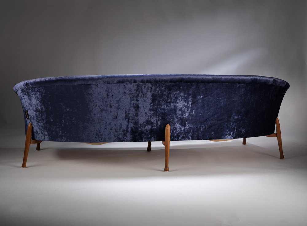 Mid-Century Frisco Bay Curved 4-Seater Sofa by Guy Rogers for Heals ...