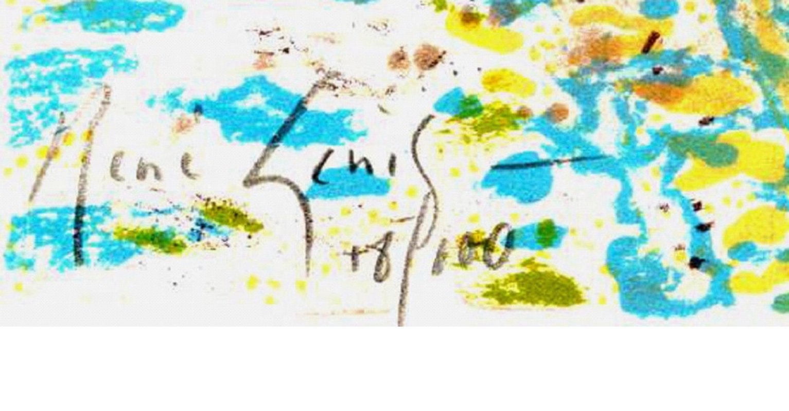 René Genis, On the Beach, 1990s, Print for sale at Pamono