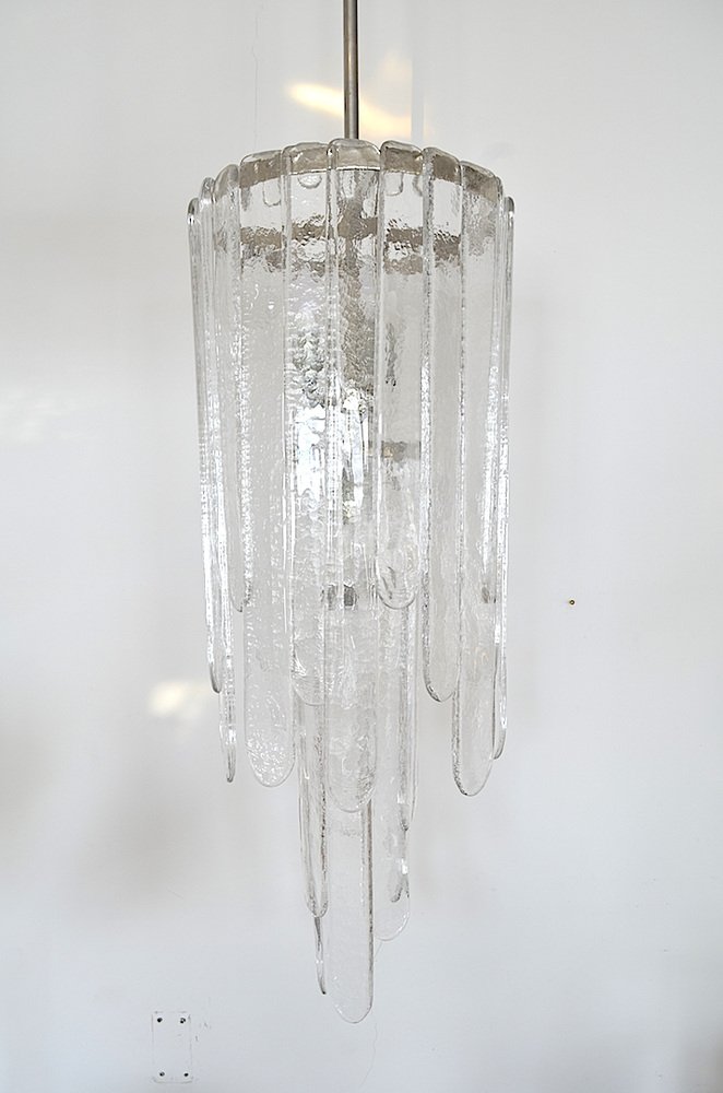 Large Cascade Light Made of Muranoglas by Carlo Nason for Mazzega ...