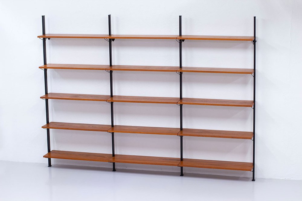 Libreria modulare Pira di Olaf Pira per String Design, Svezia, anni '60 ...