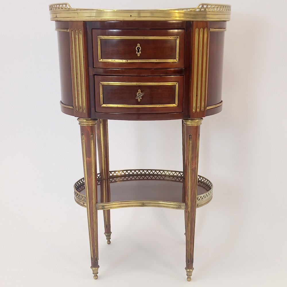 Ovaler Salontisch im Louis XVI Stil bei Pamono kaufen