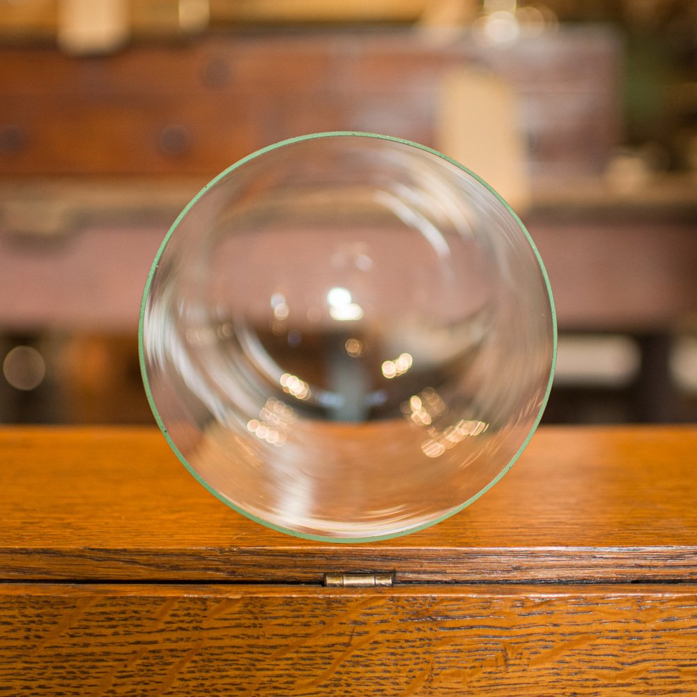 English Display Dome in Glass & Beech, 1900s for sale at Pamono