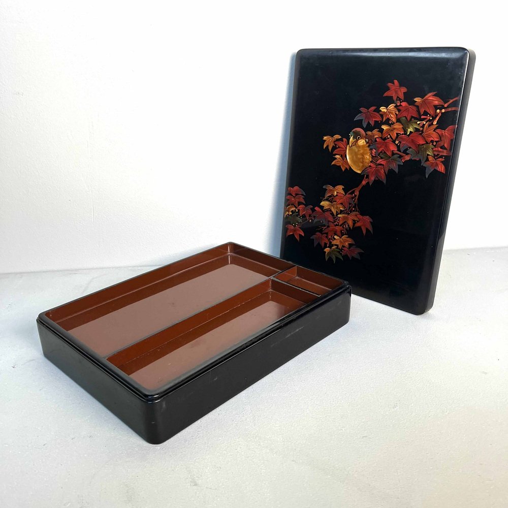 Vintage Meiji Era Lacquered Writing Box, Japan for sale at Pamono