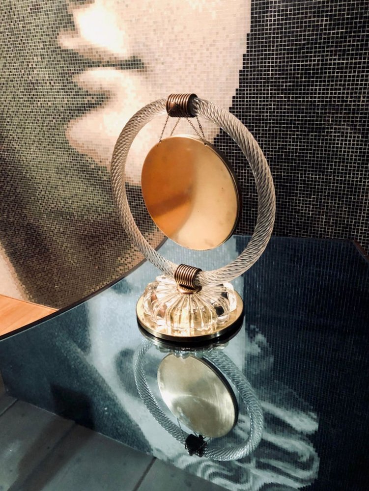 Italian Gong in Murano Glass from Seguso for sale at Pamono