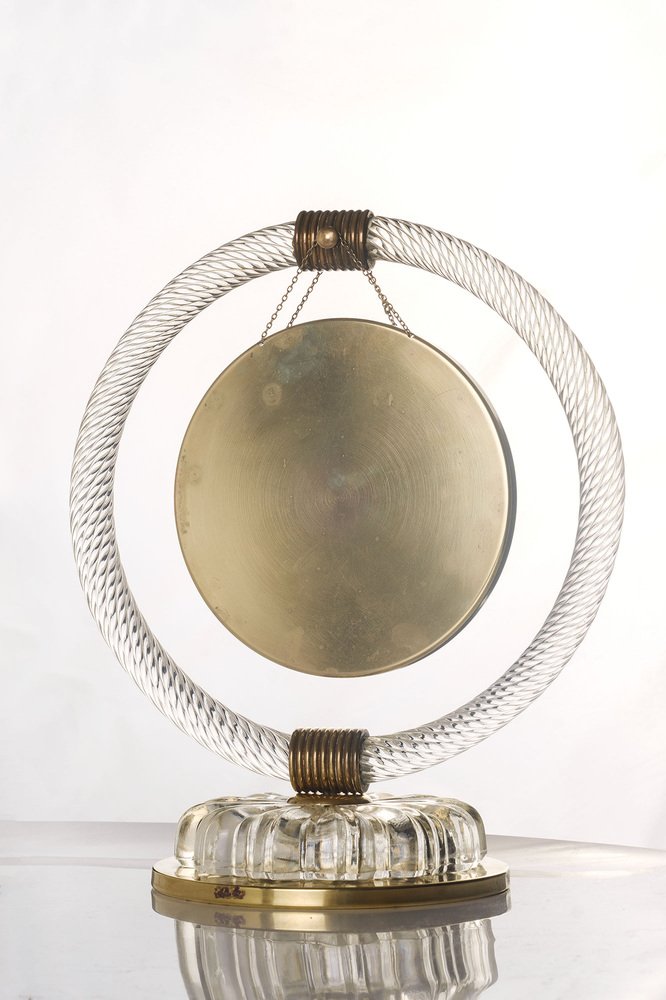 Italian Gong in Murano Glass from Seguso for sale at Pamono