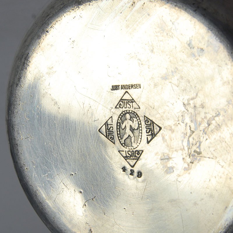 Art Deco Lidded Container by Just Andersen, 1930s for sale at Pamono