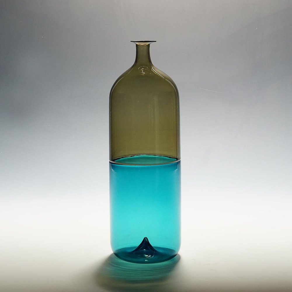 Art Glass Bolle Vase by Tapio Wirkkala for Venini, Murano, 1960s for ...