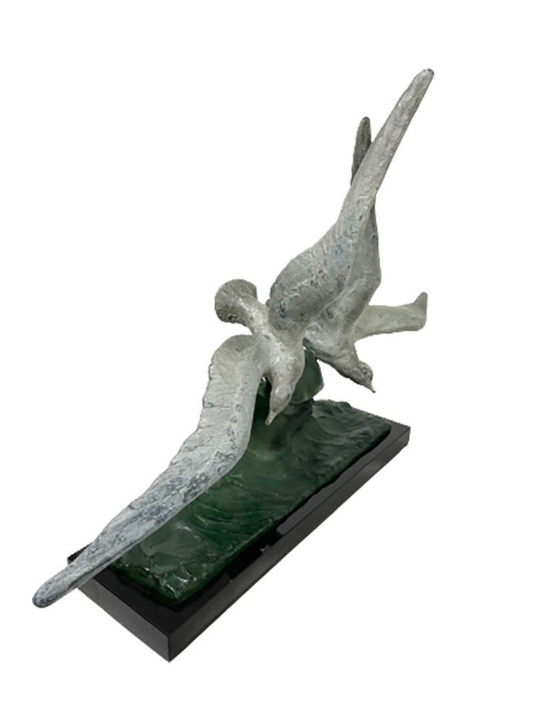 French Bronze Sculpture by Rene Papa, 1930s for sale at Pamono