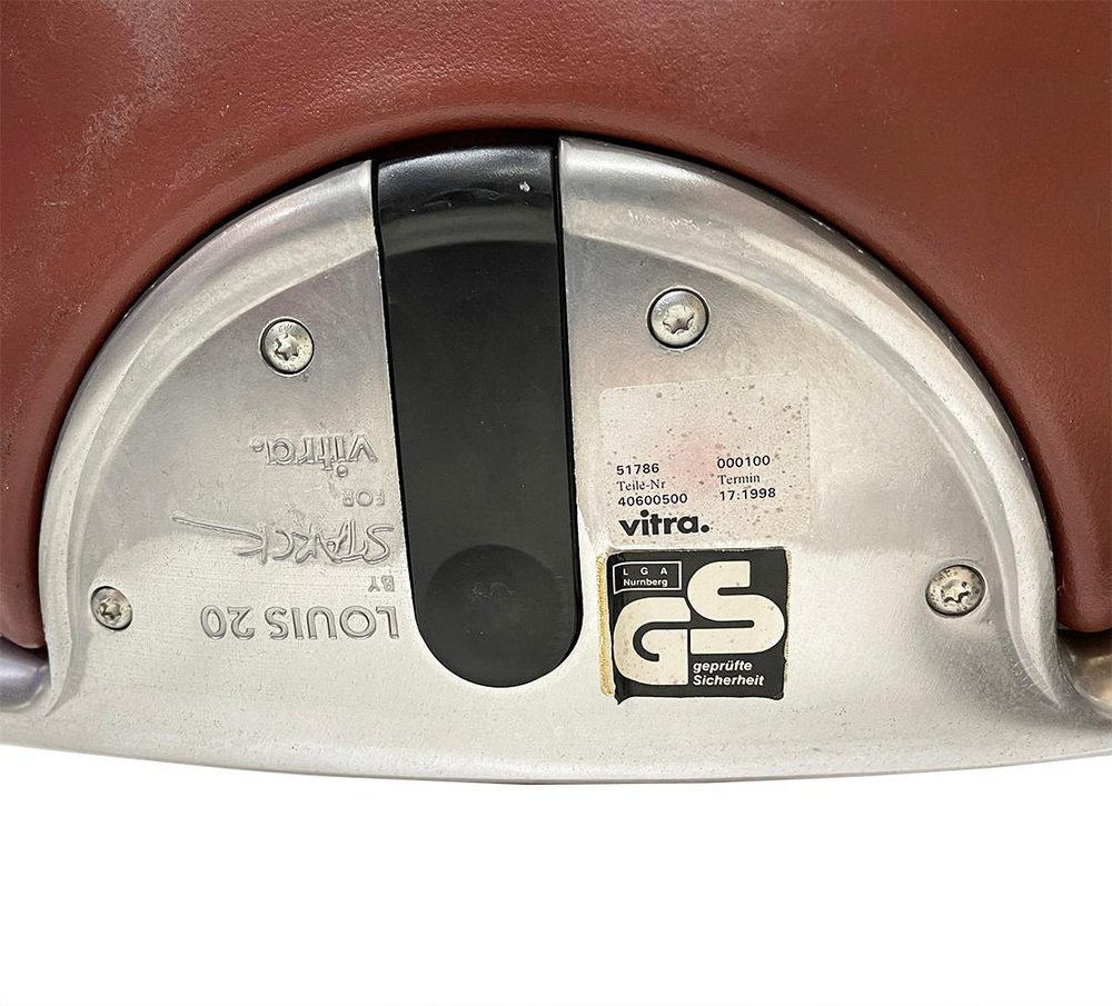 Louis 20 Stackable Chairs by Starck for Vitra, 1998, Set of 4 for sale ...