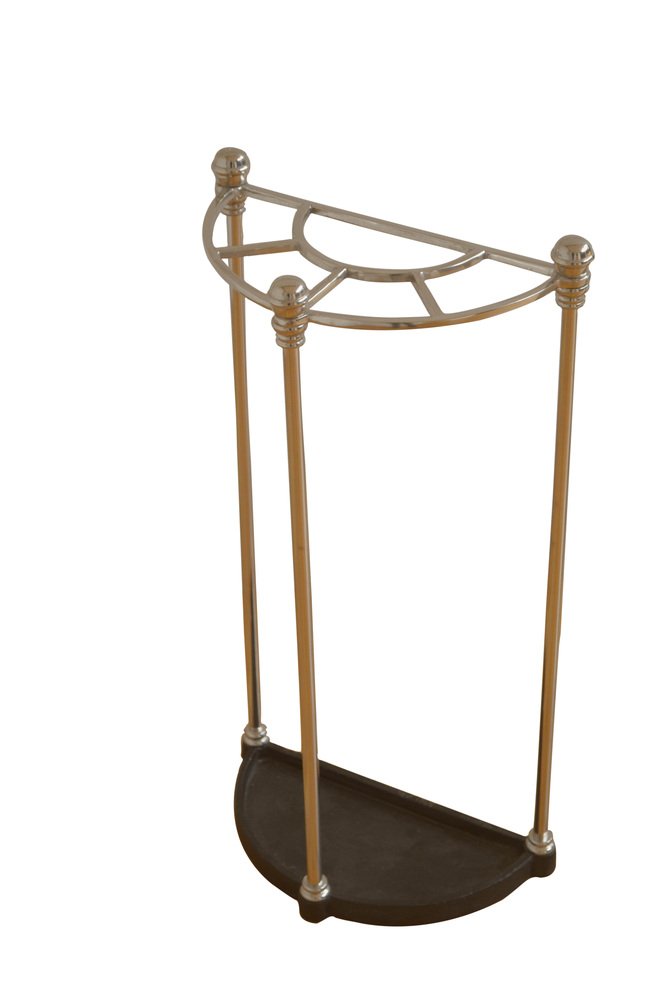 Art Deco Umbrella Stand in Stainless Steel, 1930 for sale at Pamono
