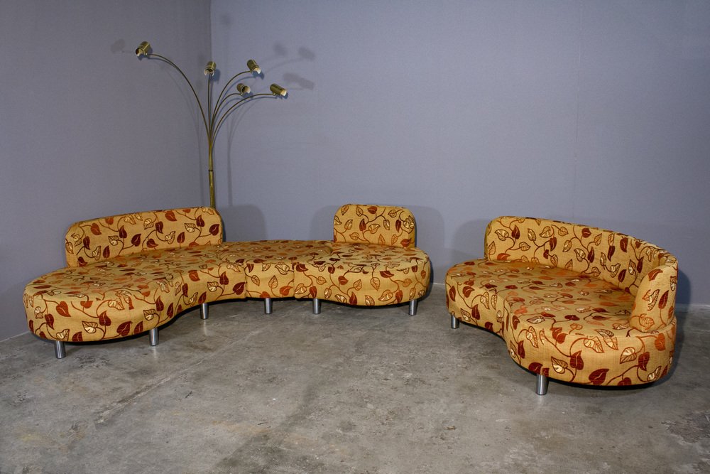 Modulares Sofa, 1980er, 4er Set bei Pamono kaufen
