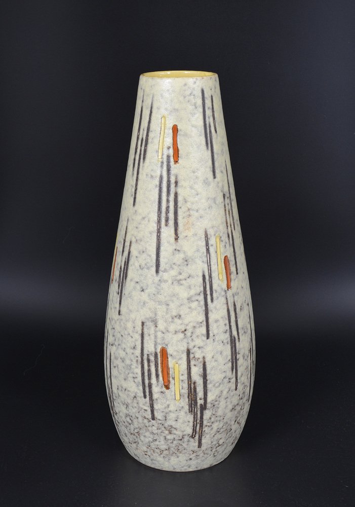 Vaso Atomic Mid-Century modello 529-50 in ceramica di Heinz Siery per ...