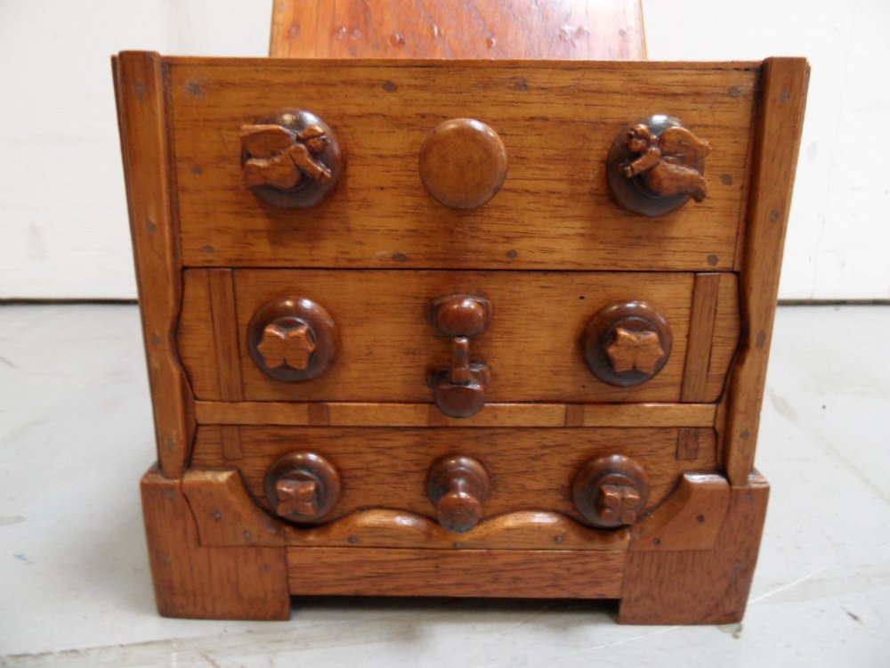 Vintage German Jewelry Box, 1920s for sale at Pamono