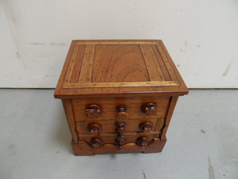 Vintage German Jewelry Box, 1920s for sale at Pamono