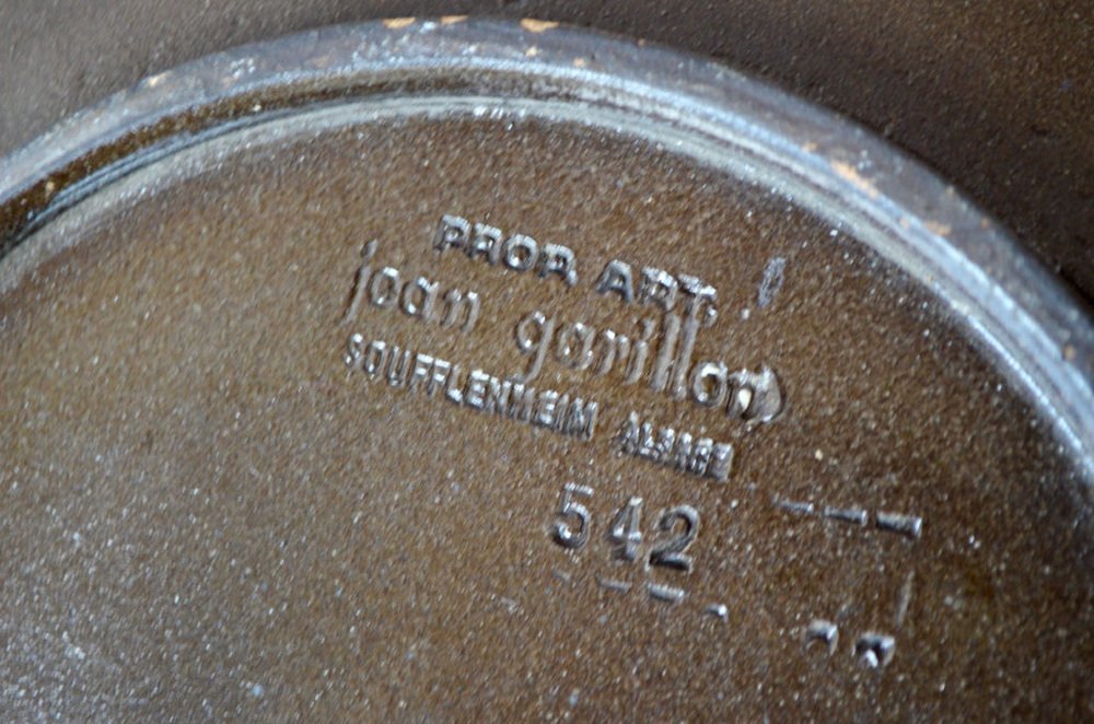 Deer Dish by Jean Garillon for Soufflenheim, 1920s for sale at Pamono