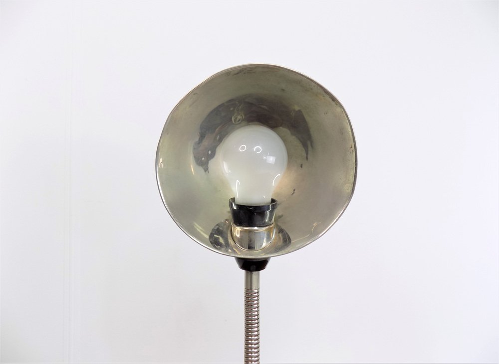 Workshop Table Lamp with Swan Neck, 1950s for sale at Pamono