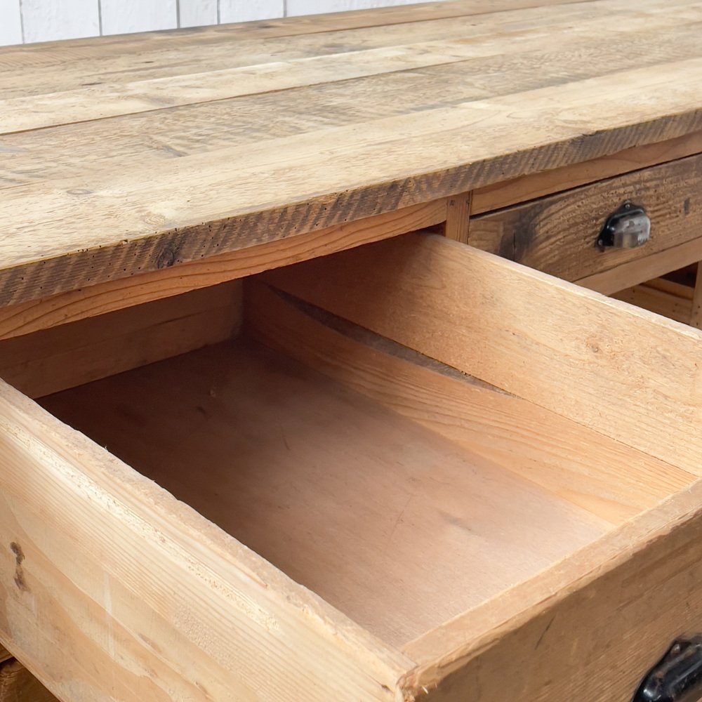 Wooden Counter with Drawers, 1950s for sale at Pamono