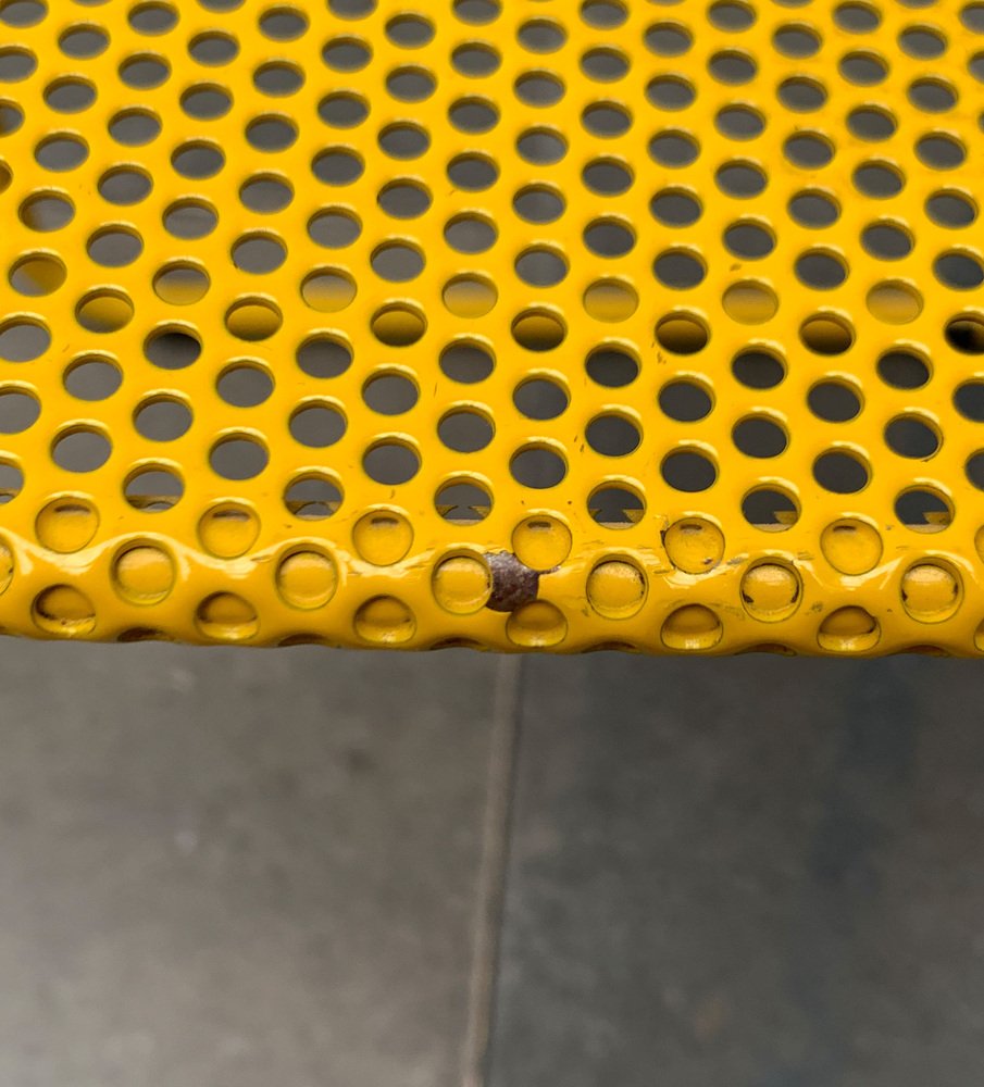 Mid-Century Italian Space Age Perforated Metal Chair, 1960s for sale at ...