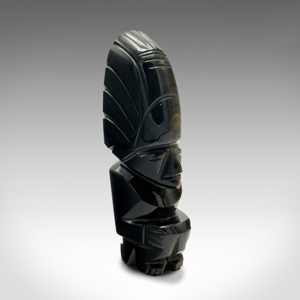 Small Vintage Aztec Idol Figure, South American, 1950s for sale at Pamono
