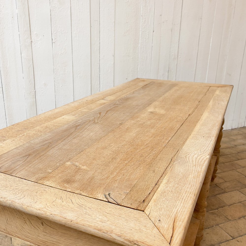 Oak Draper Table with Slab, 1930s for sale at Pamono
