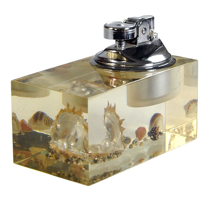 Vintage Table Lighter, 1970s for sale at Pamono