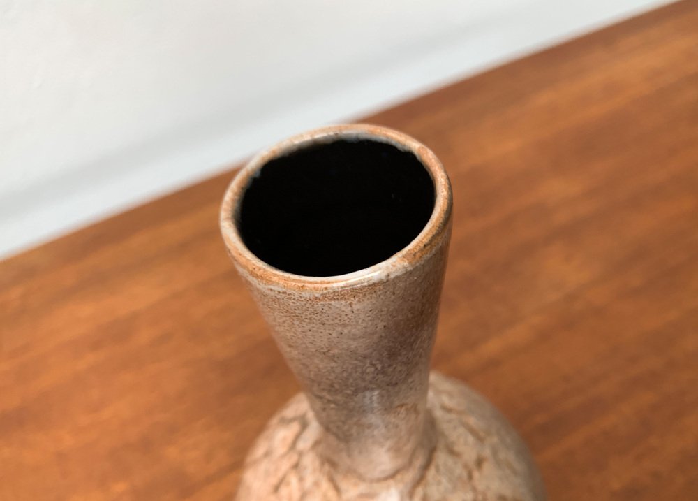 Mid-Century German Minimalist Studio Pottery Vase by Siegfried Gramann ...
