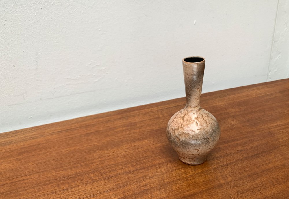 Mid-Century German Minimalist Studio Pottery Vase by Siegfried Gramann ...