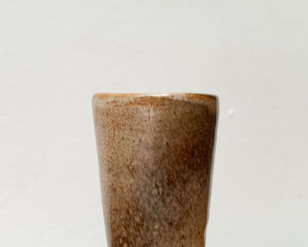 Mid-Century German Minimalist Studio Pottery Vase by Siegfried Gramann ...