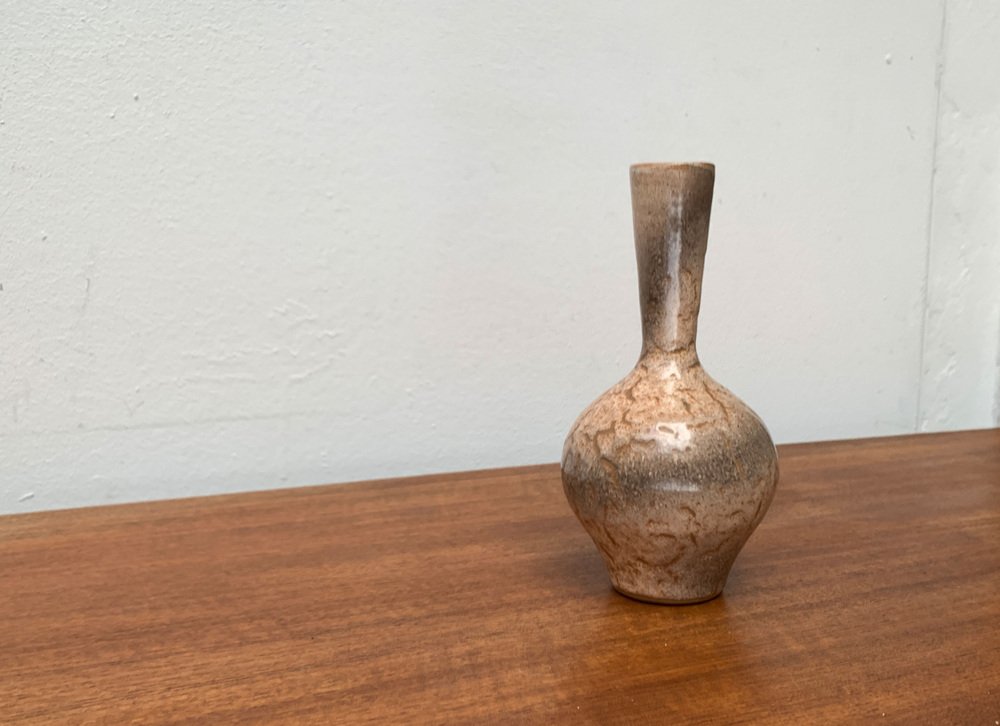 Mid-Century German Minimalist Studio Pottery Vase by Siegfried Gramann ...