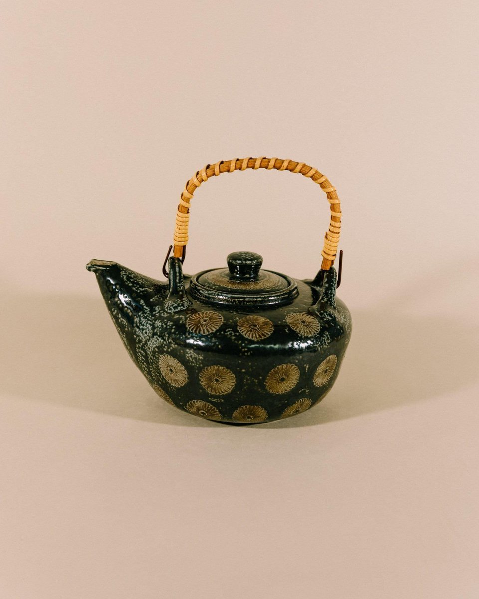 Stoneware Teapot with Westerwalder Salt Glaze & Scratch by Wim ...