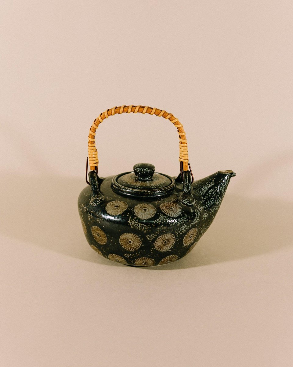 Stoneware Teapot with Westerwalder Salt Glaze & Scratch by Wim ...