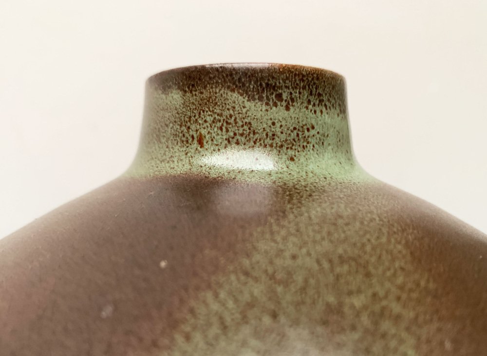 Mid-Century German Minimalist Studio Pottery Vase by Siegfried Gramann ...