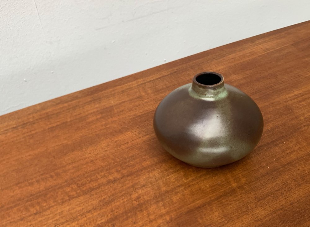 Mid-Century German Minimalist Studio Pottery Vase by Siegfried Gramann ...