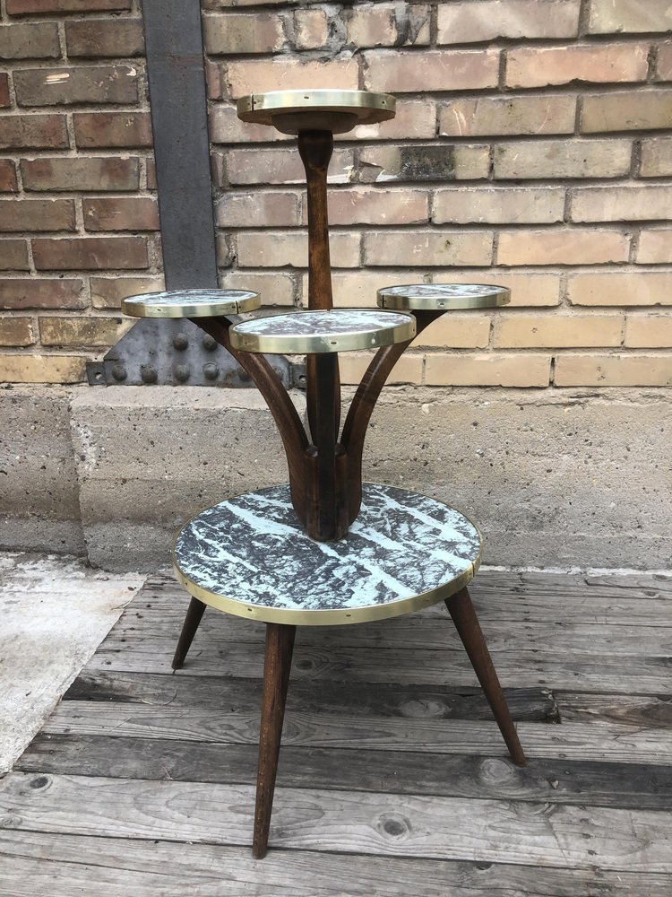 Vintage German Plant Stand, 1950s for sale at Pamono