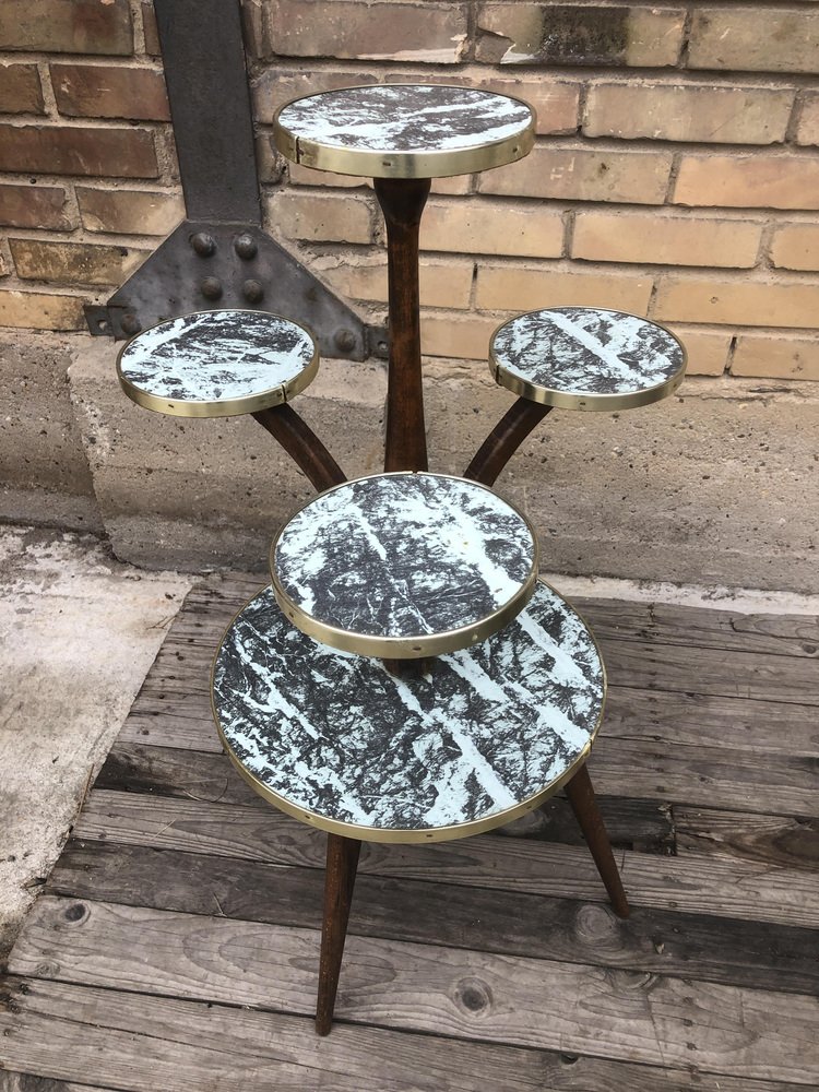 Vintage German Plant Stand, 1950s for sale at Pamono