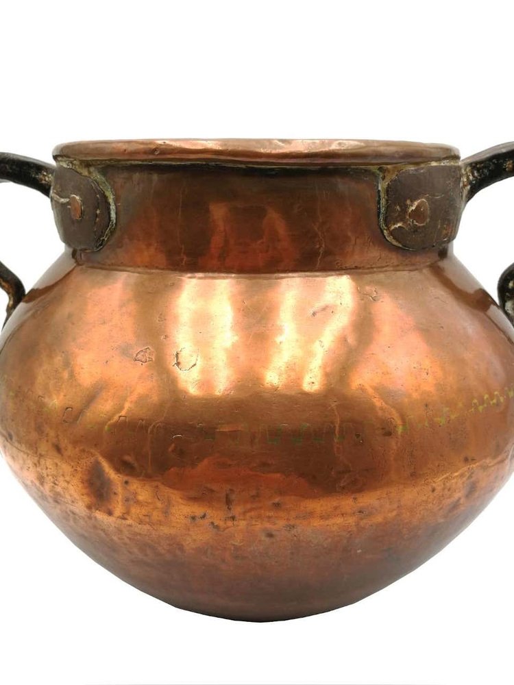 19th Century Copper Cauldron for sale at Pamono