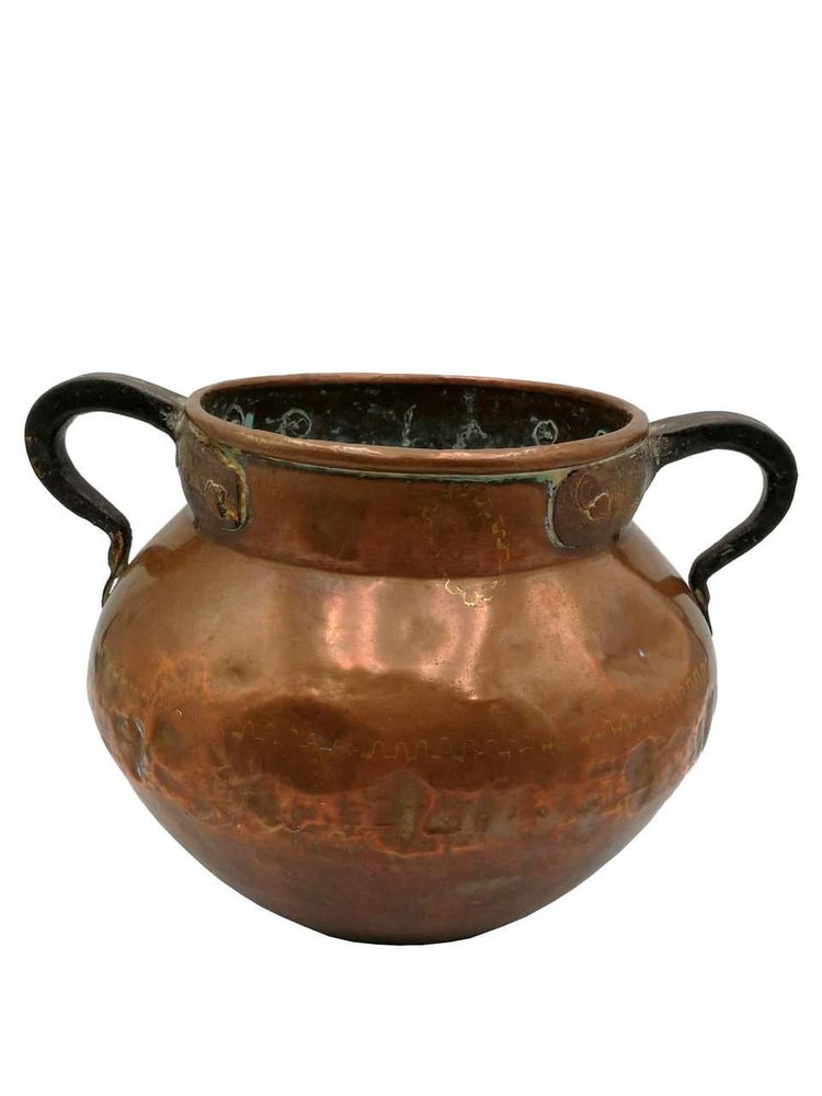19th Century Copper Cauldron for sale at Pamono