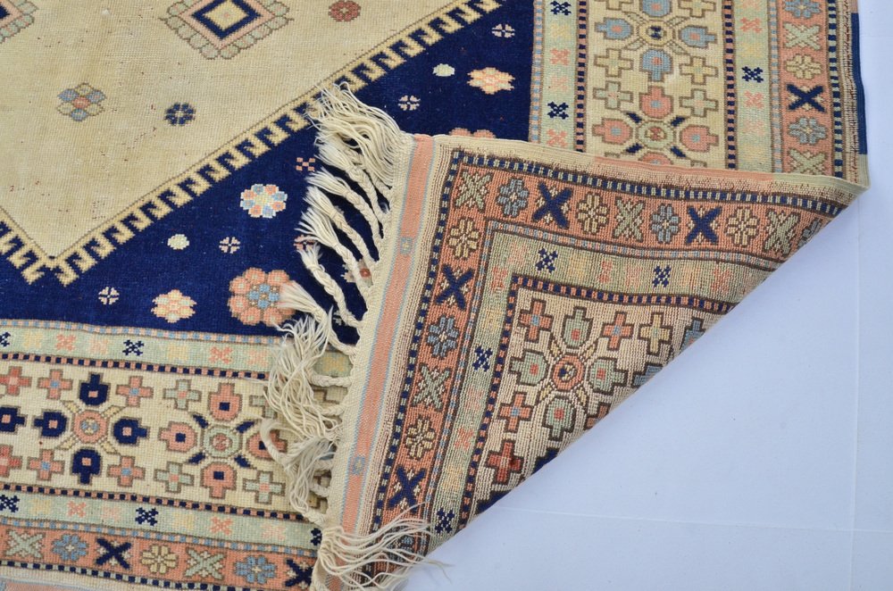 Large Mid-Century Modern Turkish Area Rug for sale at Pamono