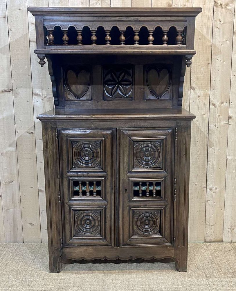 Breton Buffet in Chestnut, 1950s for sale at Pamono
