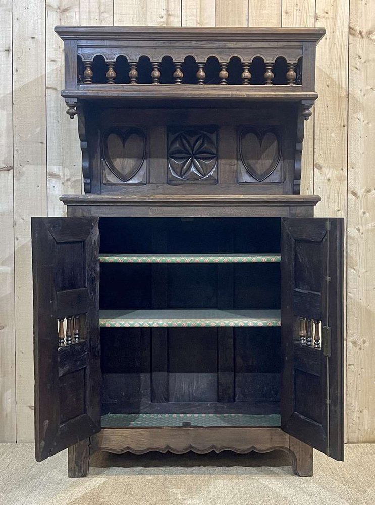 Breton Buffet in Chestnut, 1950s for sale at Pamono