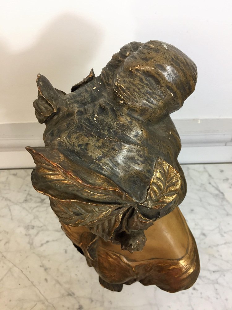 Friedrich Goldscheider, Girl with Flowers Bust, 1900, Terracotta for ...