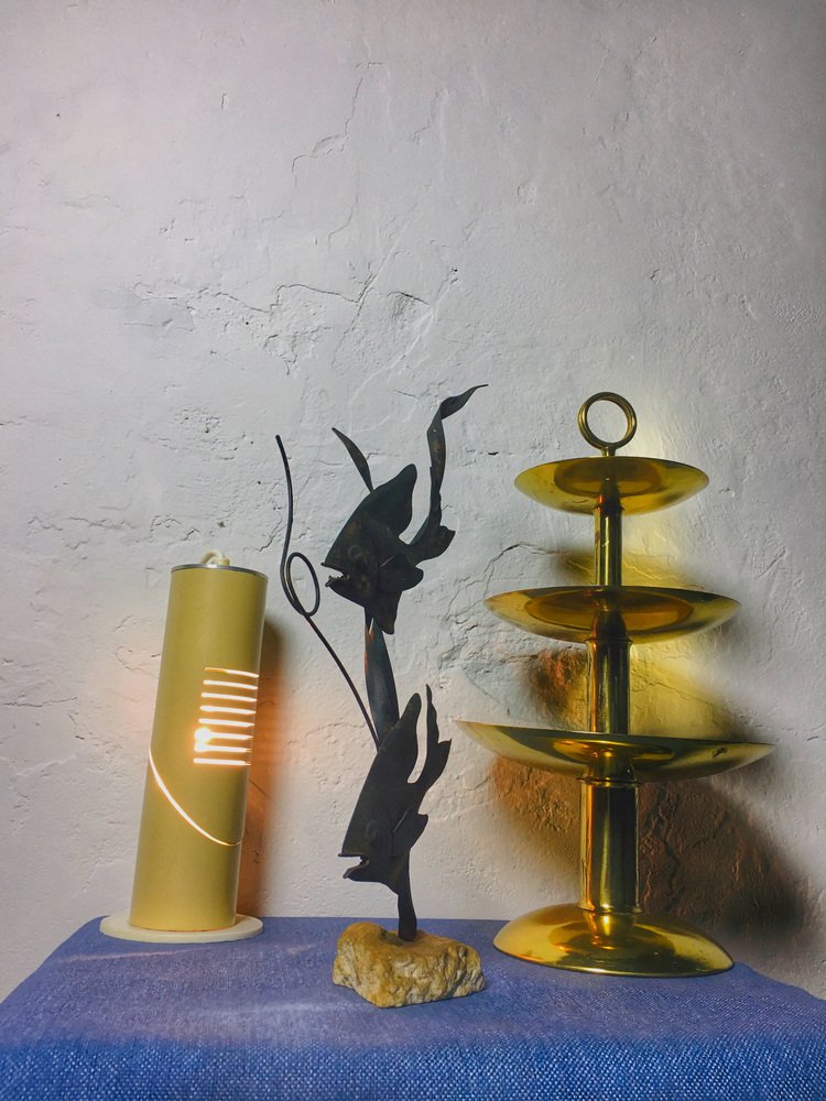 Mid-Century Lignifer 3-Tier Serving Stand, 1970s for sale at Pamono