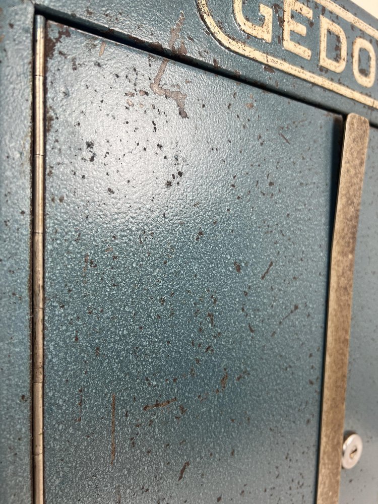 Vintage Industrial Metal Wall Mounted Tool Storage Cabinet, 1950s for ...