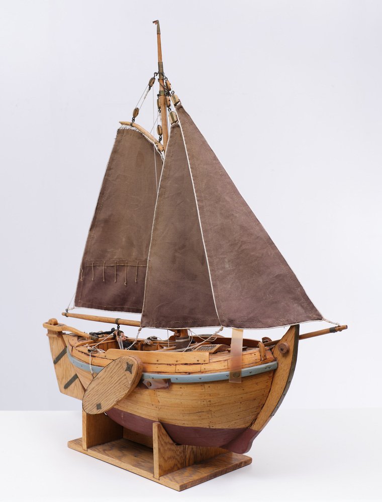 Botter Ship Model, the Netherlands, 1960s for sale at Pamono