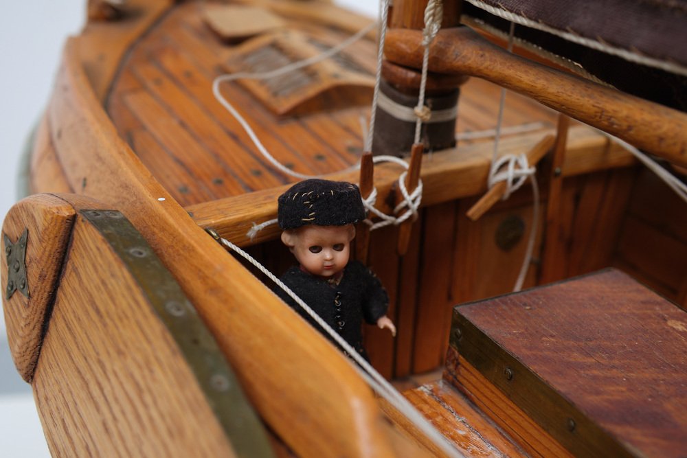Botter Ship Model, the Netherlands, 1960s for sale at Pamono