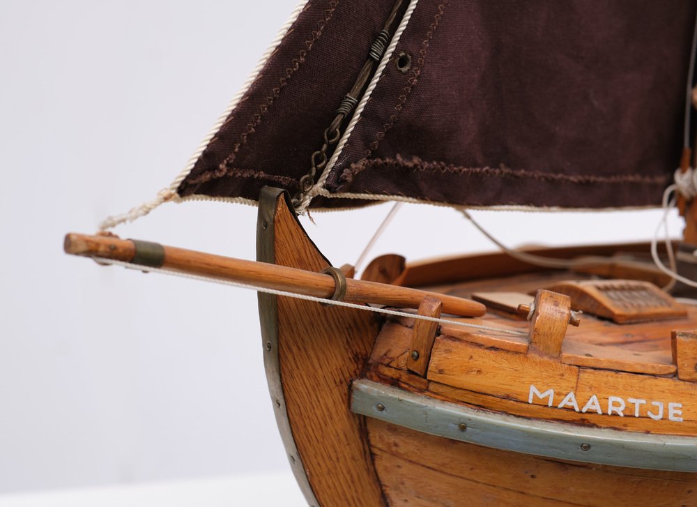 Botter Ship Model, the Netherlands, 1960s for sale at Pamono