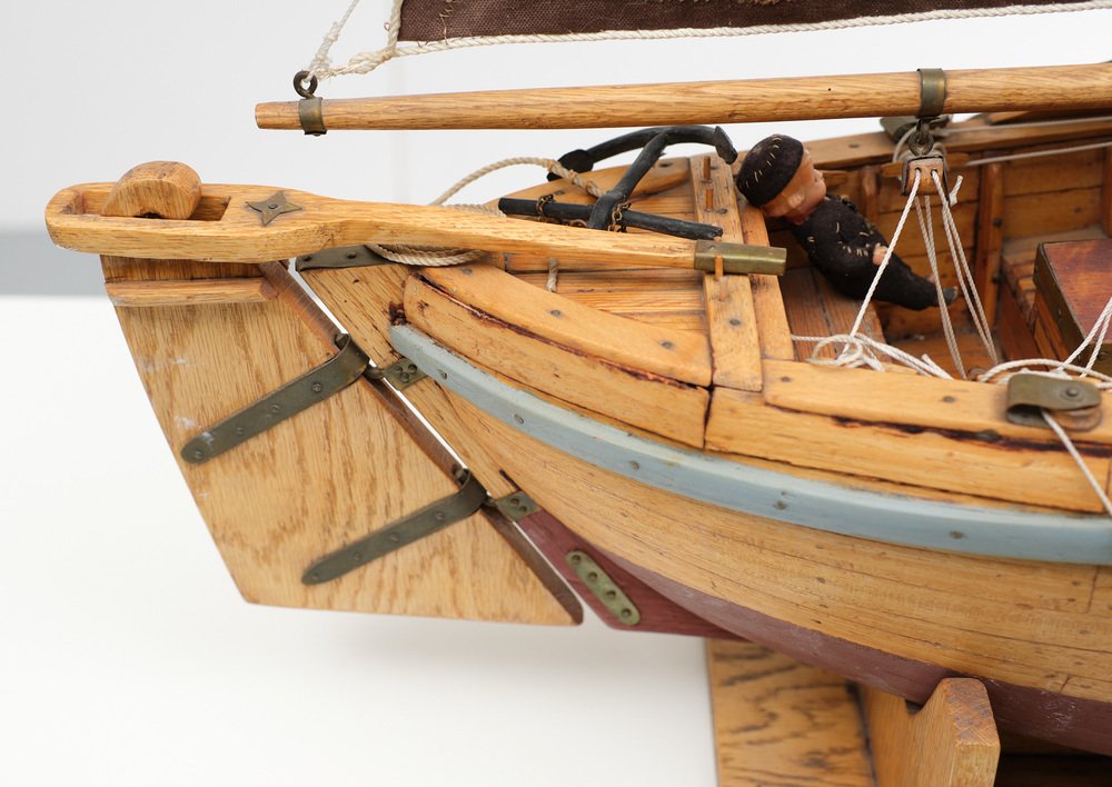 Botter Ship Model, the Netherlands, 1960s for sale at Pamono