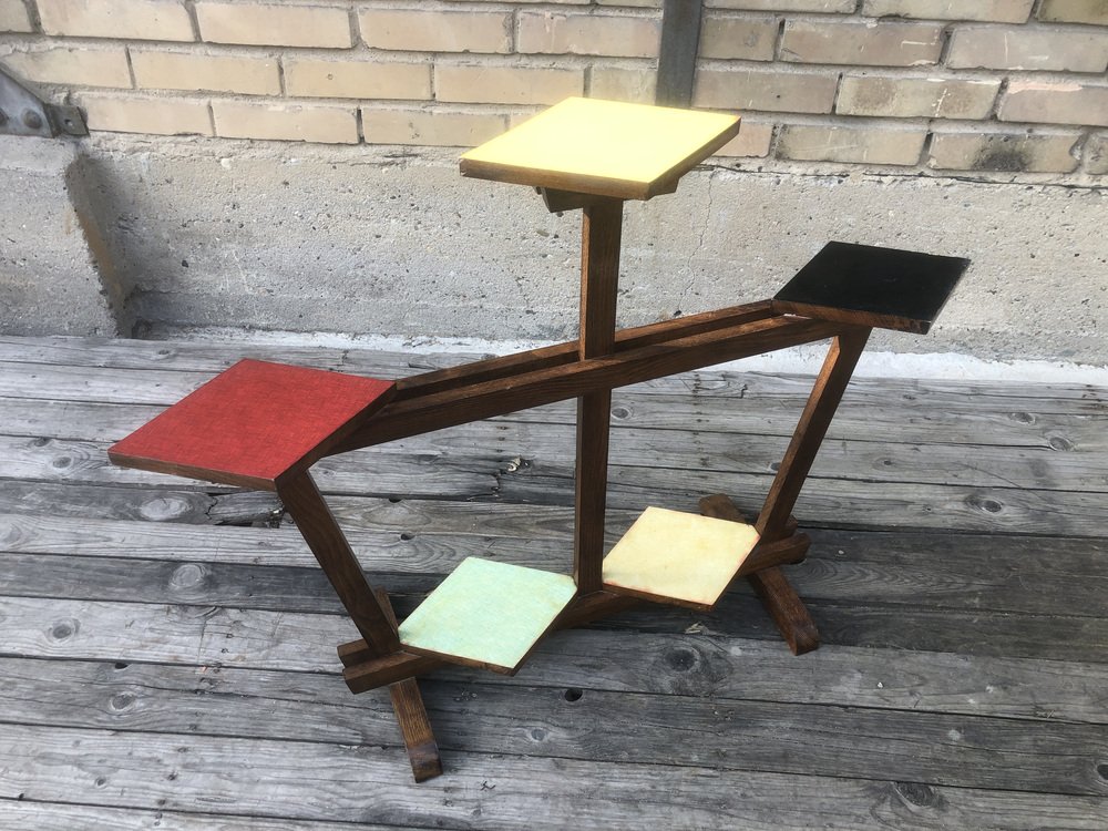 Mid-Century Modern Plant Stand, 1950s for sale at Pamono