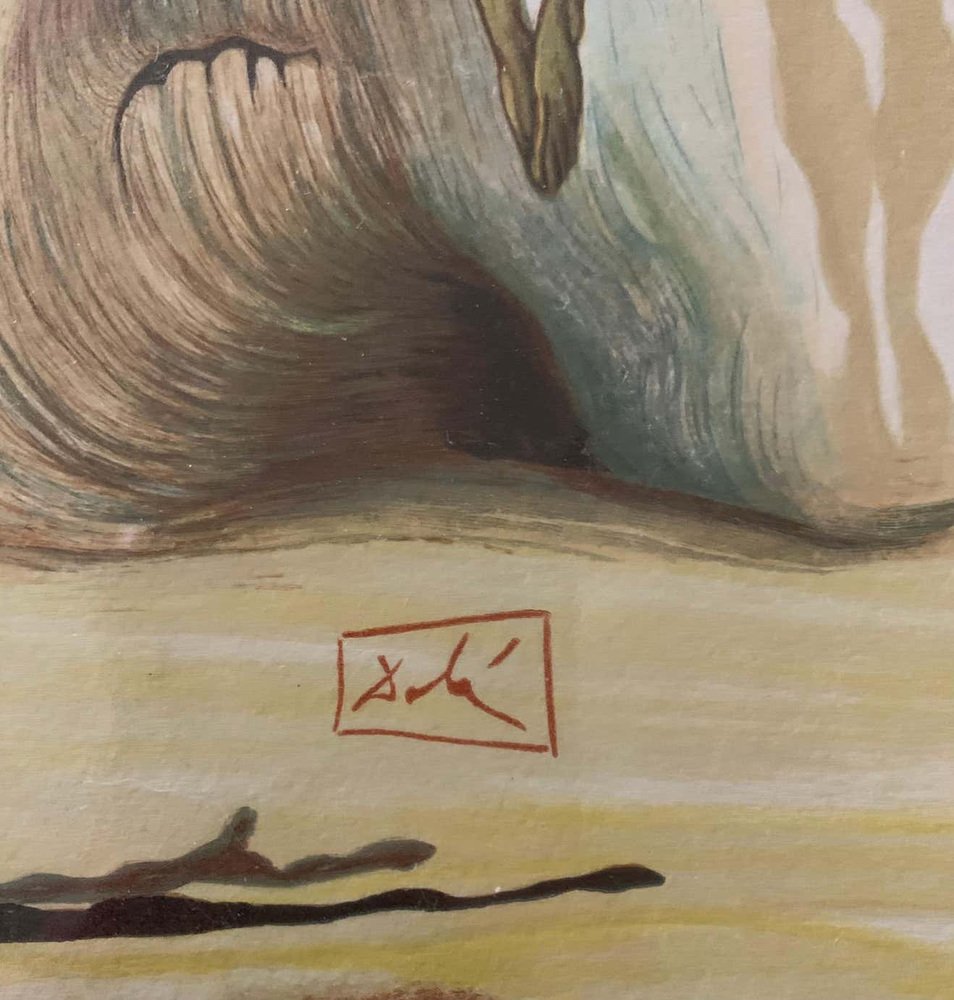 Salvador Dali, The Divine Comedy: The Devil Logician Canto 27 ...